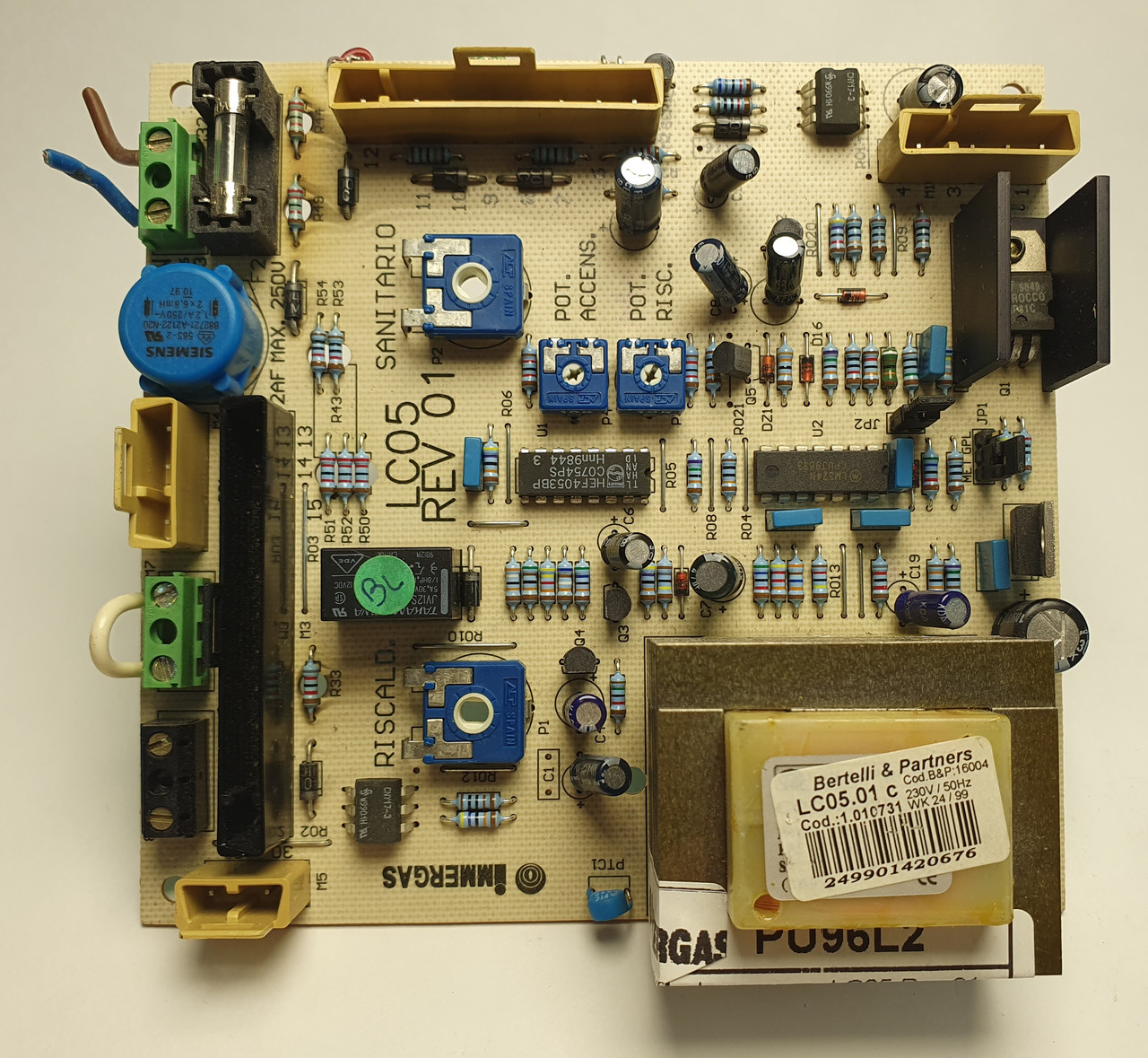 LC05 Плата керування, Maior, Iono IMMERGAS PU96L2 Б/У (ID#2034887720), ціна: 2350 ₴, купити на ...