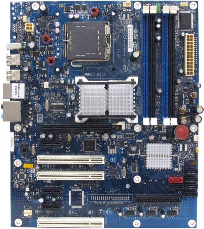 Материнская плата s775 Intel DP35DP Intel P35 PM 4*DDR2 ATX б/у ...