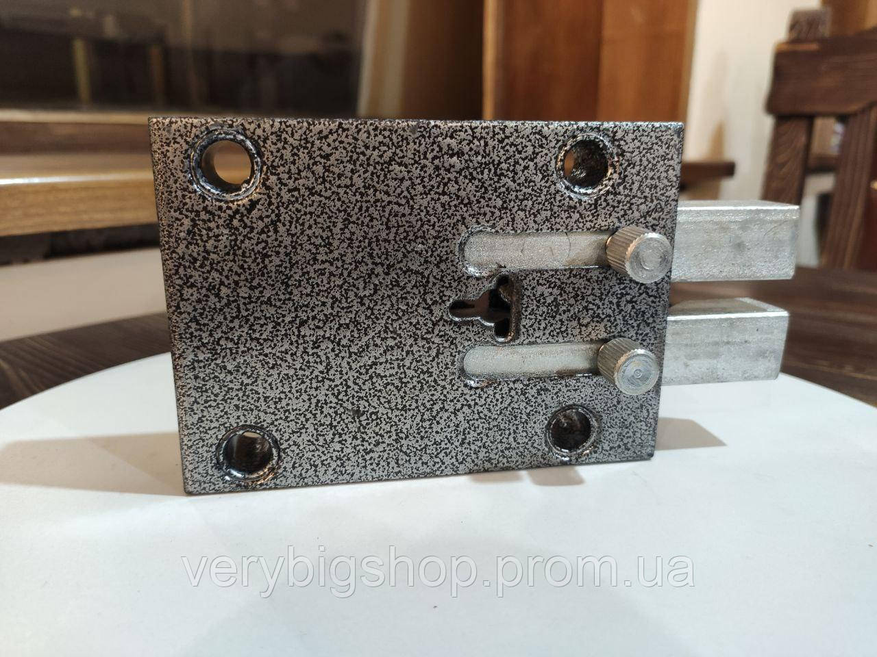 Накладной гаражный замок Чернигов двух реечный обратного хода (ID ...