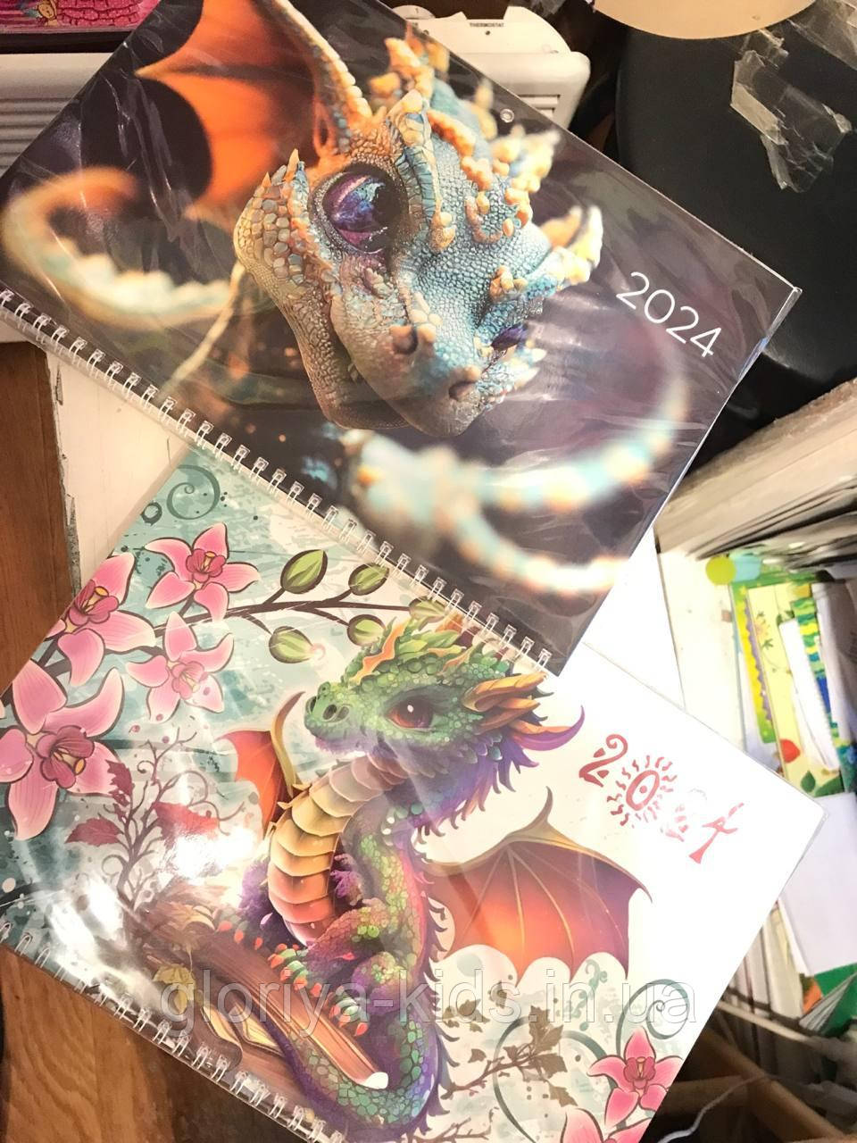 Календар 2024 комплект Настільний календар перекидний Настінний квартальний Посівний Id