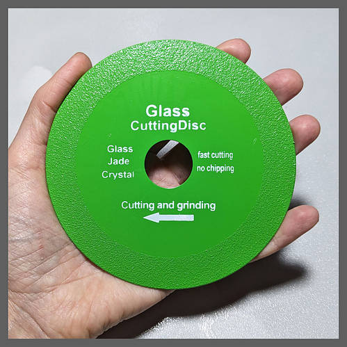 Диск алмазний 115 х 22.23 мм для різання скла кераміки двосторонній на ...