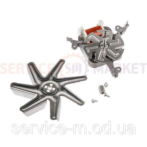 Двигатель вентилятора RRM/A32-4218 35W с крыльчаткой 00651461 к духовке ...