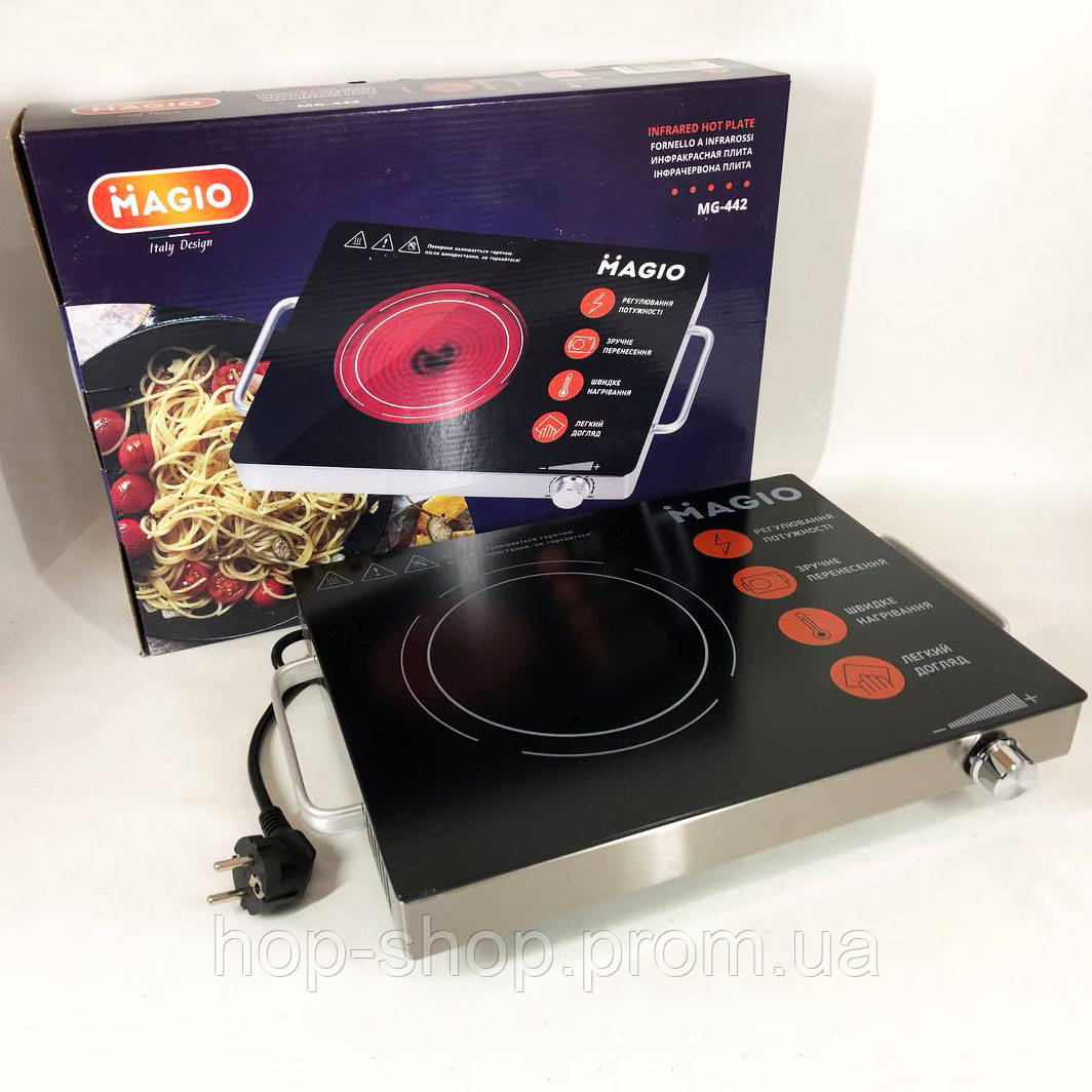 Комфорка электрическая MAGIO MG-442 / Электроплита инфракрасная настольная / Индукционная TG-994 ...