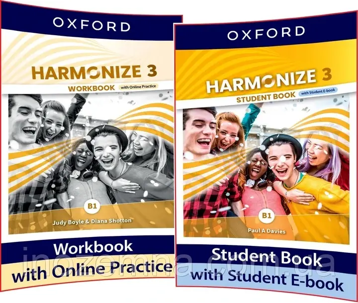 Harmonize 3. Student's Book + Workbook (комплект) (ID#2036591354), ціна ...