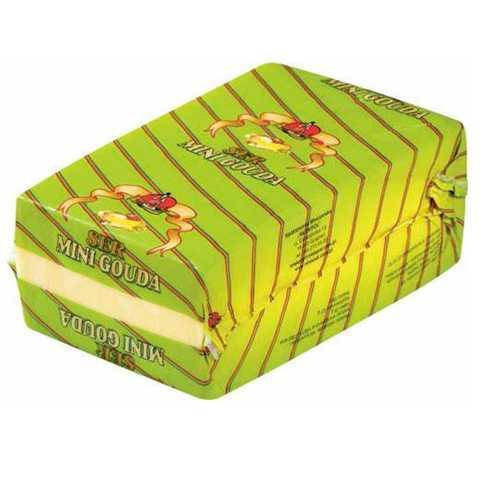 Сир напівтвердий Гауда Mini Gouda Mlekovita, 1кг, ціна: 412 ₴, купити ...