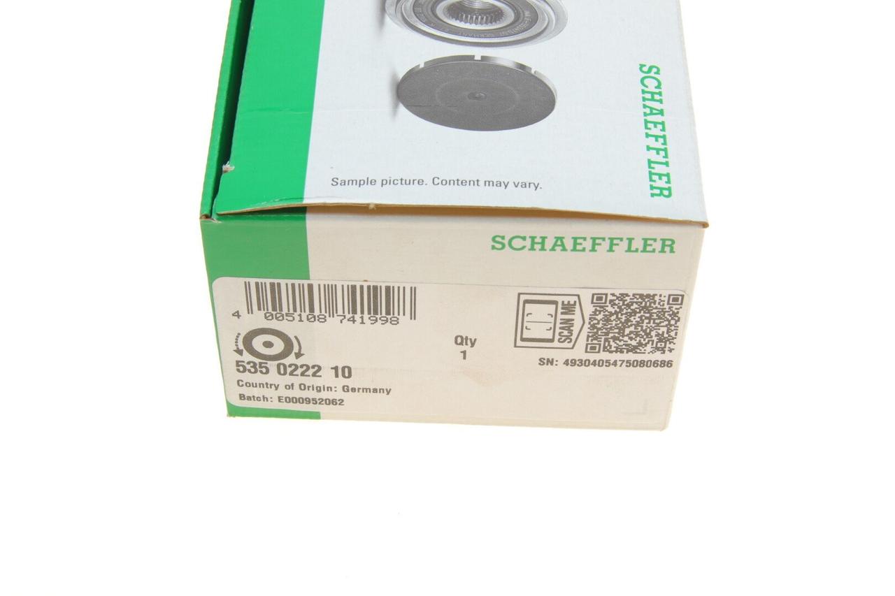 Шкив генератора INA 535022210 Audi A6, A5, Q7, A4, A7, Allroad, A8, Q5 ...