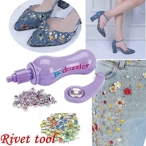 Інструмент для прикрашання стразами MINI BEDAZZLER, Прилад для встановлення стразів (ID ...