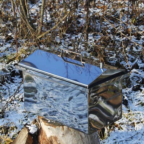 Коптильня горячего копчения из нержавейки 305х550х280 1.5 мм Jador ...