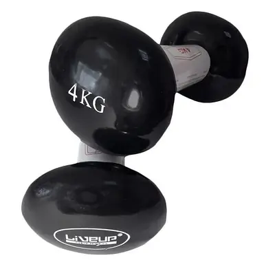 Гантели LiveUp Vinyl Dumbbell Egg Head 2х3 кг (LS2001-3) Blue, цена ...