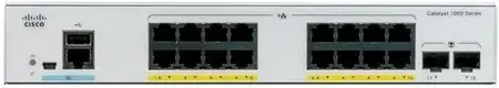 Cisco Catalyst 1000 16-Port Gigabit PoE+ PoE Budget 240W 2 x 1G SFP ...