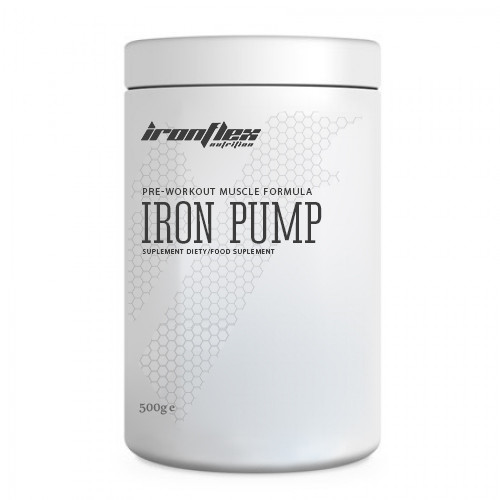 Предтренировочный комплекс IronFlex Iron Pump, 500 грамм Яблоко (ID ...
