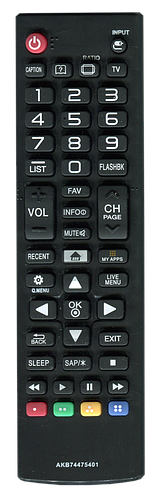 Пульт для телевізорів LG AKB4475401 [LED SMART TV] - 2148 (ID ...