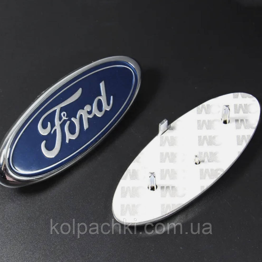 Эмблема, значек с лого FORD Форд 147 mm 57 mmTransit, Torneo, Fiesta ...
