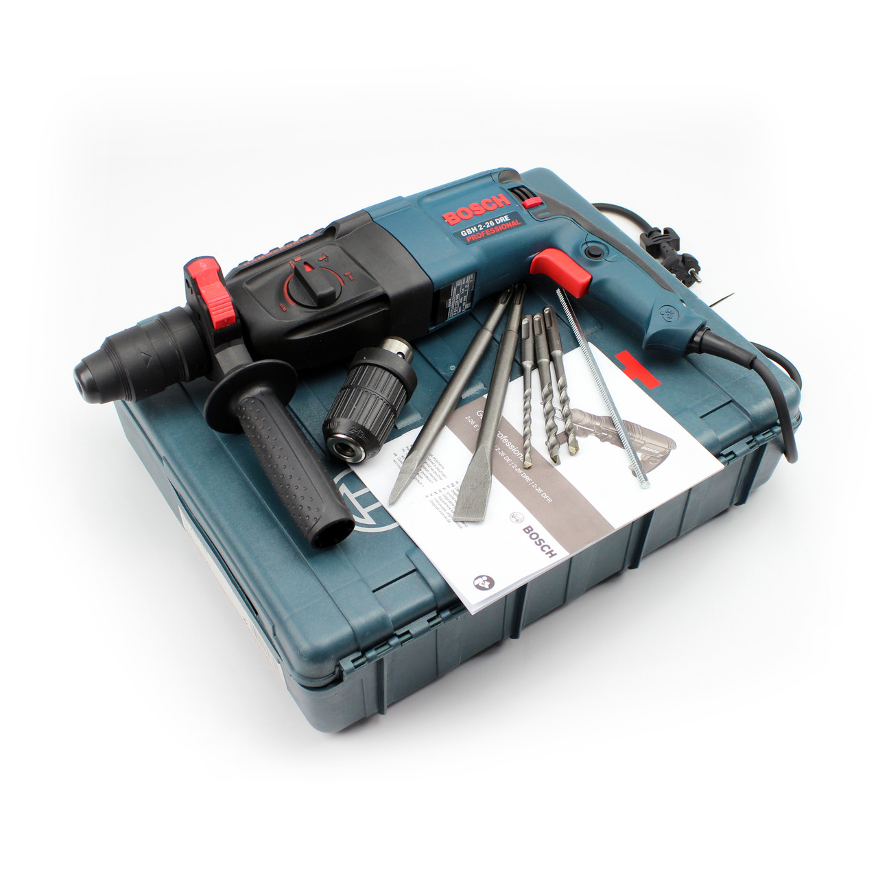 Перфоратор BOSCH GBH 2-26 DRE (800 Вт, 2.7 Дж) Профессиональный ...
