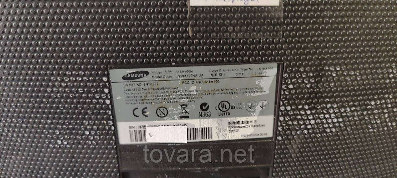 Широкоформатный LED монитор 19 дюймов Samsung SyncMaster S19A100N ...