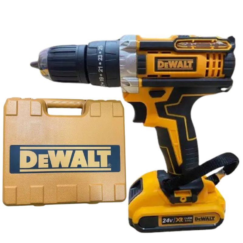 Акумуляторний Шуруповерт DeWALT (24V 5A/h Li-Ion) Дриль-шуруповерт з ...
