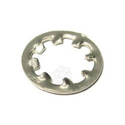 Шайба нержавеющая М5 DIN 6797 J зубчатая стопорная с внутренними ...