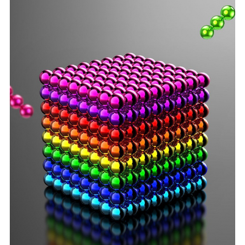 Неокуб Оригинал Neocube 216 шариков 5мм в боксе | Головоломка Нео Куб ...