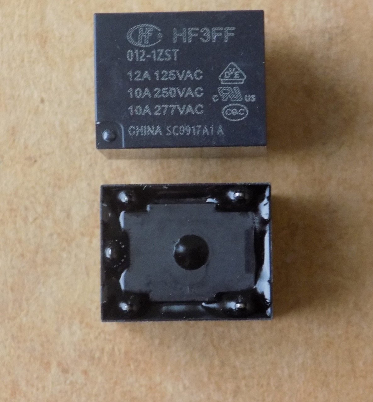 Реле HF3FF-012-1ZST ( LEG-12 , JQC-3FF-S-Z-12VDC , HF3FA-012-ZTF , SK-PS-S12D , SR-PS-S12D ...