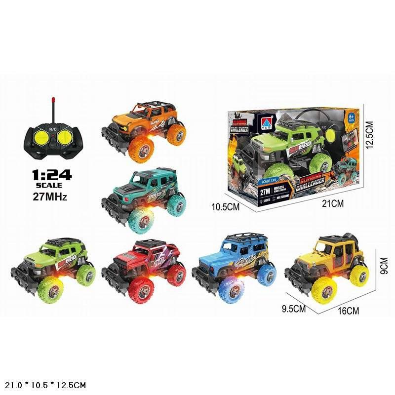 Машина р/к CG-02 (72 шт/2) батар., освітлення, у коробці 21*12,5*10,5см ...