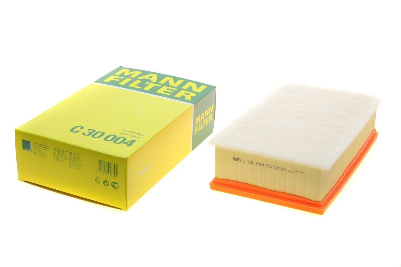 Повітряний фільтр MANN C30004 Audi A3, TT; Volkswagen Passat, Golf, Tiguan, Touran, T-Roc; Skoda ...