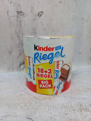 Шоколадні батончики Kinder Riegel Big Pack Ferrero (ID#1701954411 ...