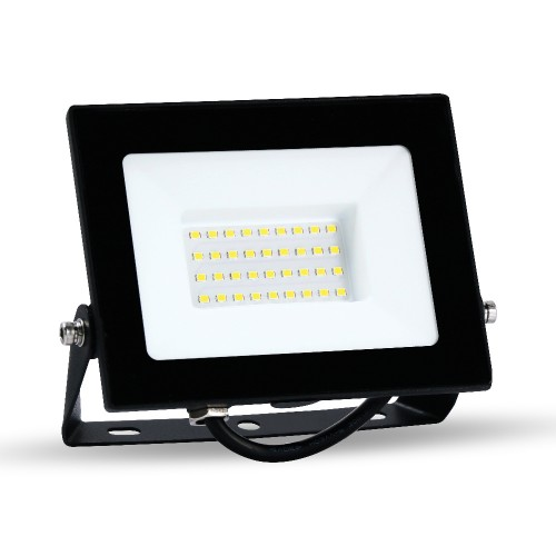 Прожектор светодиодный LL-1030ARD 30W 2400Lm 6500K, черный, уличный ...