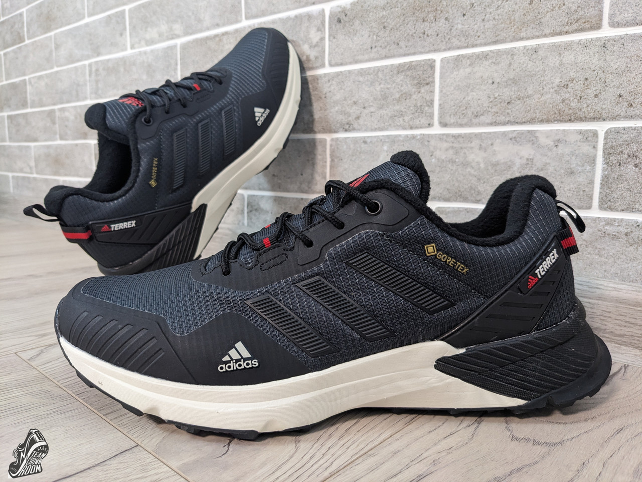 Зимние мужские кроссовки Adidas Terrex Gore-Tex (- 21) \ Адидас Терекс ...