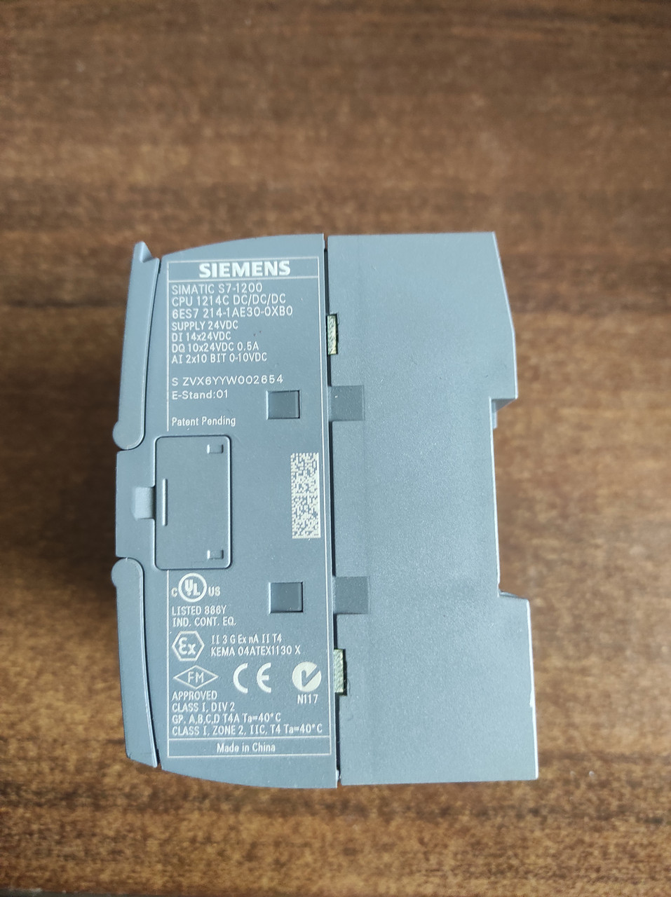 Програмированый контроллер Siemens Simatic S7-1200 CPU 1214C 6ES7 214-1AE30-0XB0 (ID#2040577114 ...