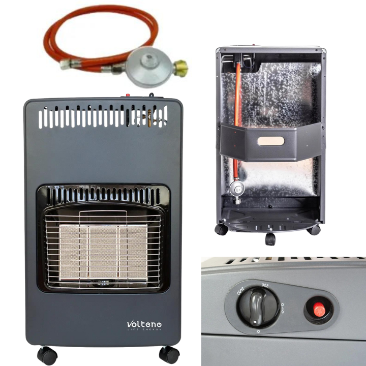 Конвектор газовый с редуктором и шлангом Volteno VO2821 4.2 кВт ...