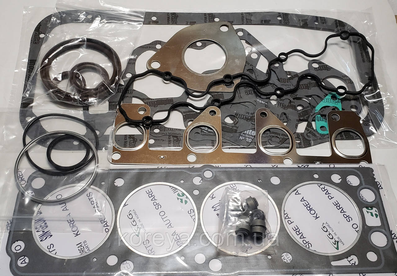 Комплект прокладок двигуна Авео 1.5 Корея (повний) 93740204 (ID ...