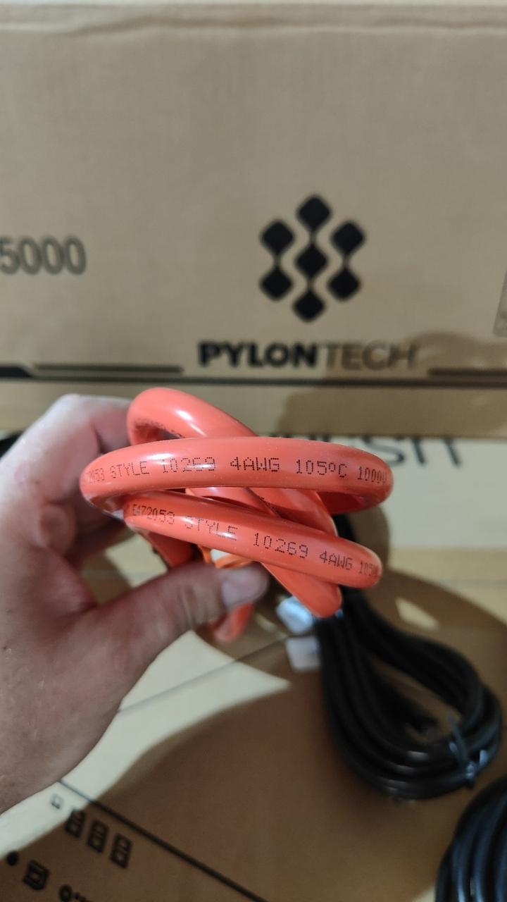 Кабель Pylontech 120А Battery Cable Kit Кабель для з'єднання ...