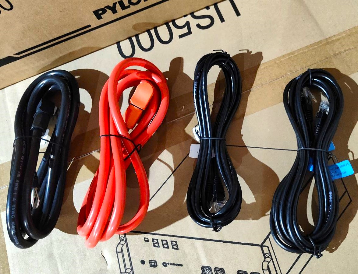 Кабель Pylontech 120А Battery Cable Kit Кабель для з'єднання ...