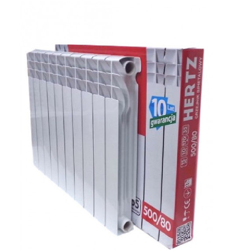 Біметалеві радіатори Hertz 500/80 (ID#2040964406), цена: 275 ₴, купити на Prom.ua