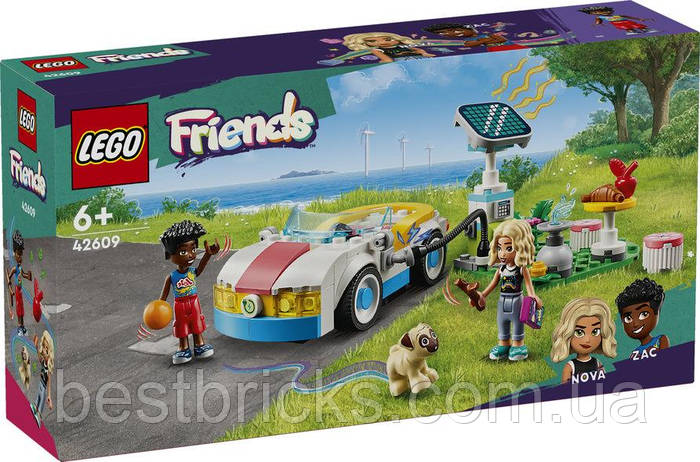 Lego Friends Електромобіль і зарядний пристрій 42609 (ID#2036757670 ...