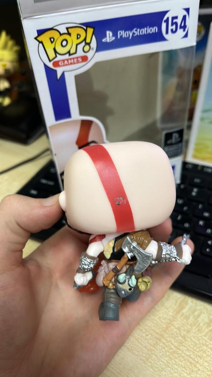 Фигурка Funko Pop Фанко Поп God of War Kratos Бог Войны Кратос 10см ...