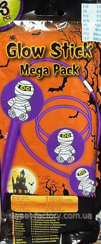 Pepco Glow Stick Mega Pack Halloween Мумия 3s (ID#851405097591372322 ...
