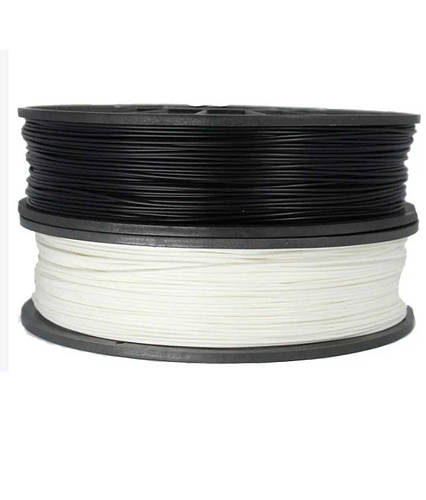 PLA филамент пластик 3D принтера 1,75 Чорна Біла 300м 0,85кг (ID ...