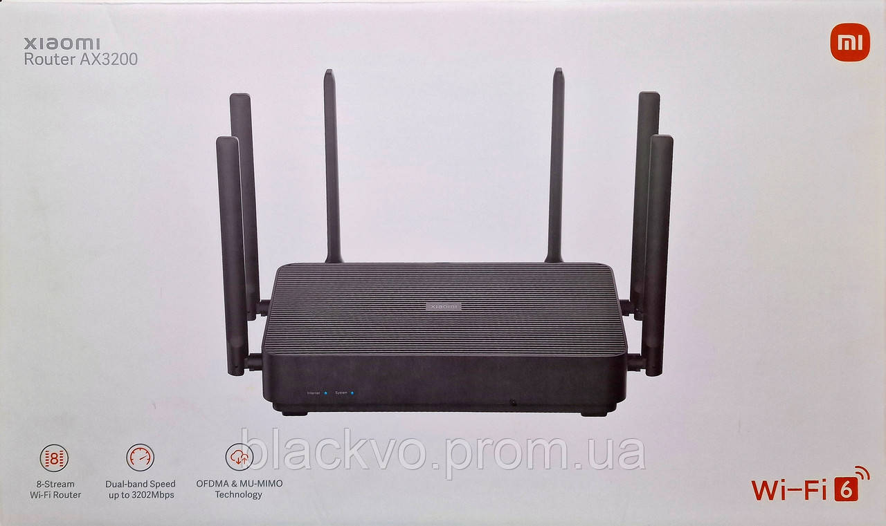 Wi-Fi роутер Xiaomi Router AX3200 Global WI-FI 6 ОРИГИНАЛ (ID ...