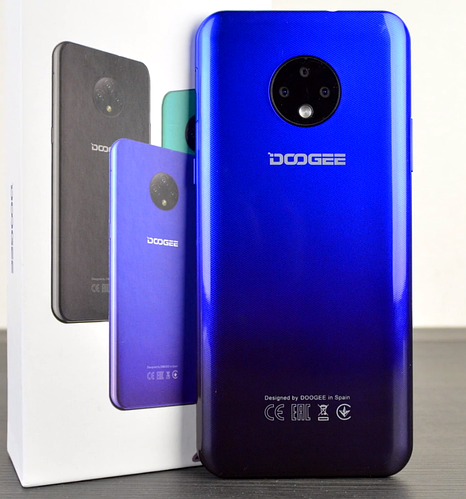 Бюджетный смартфон Doogee X95 Pro 4/32 GB, цвет синий, хороший телефон ...