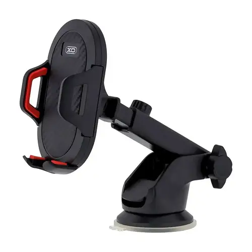 Автомобильный держатель XO для смартфона на вакуумной присоске Black ...