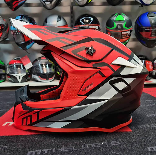 Мотошолом MT FALCON THR B5 Matt Red XS (ID#2042962667), цена: 4680 ...