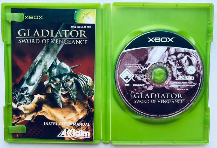 Gladiator Sword of Vengeance, Б/У, английская версия - диск XBOX ...