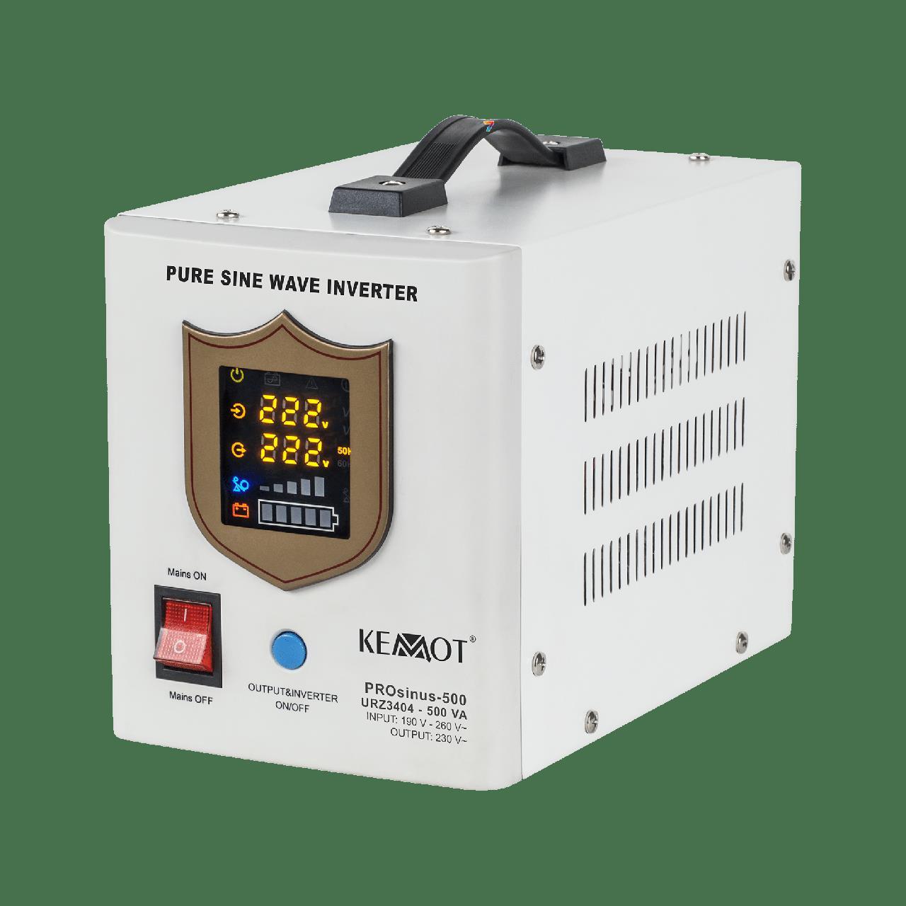 Источник бесперебойного питания KEMOT PROsinus-500 чистая синусоида ...