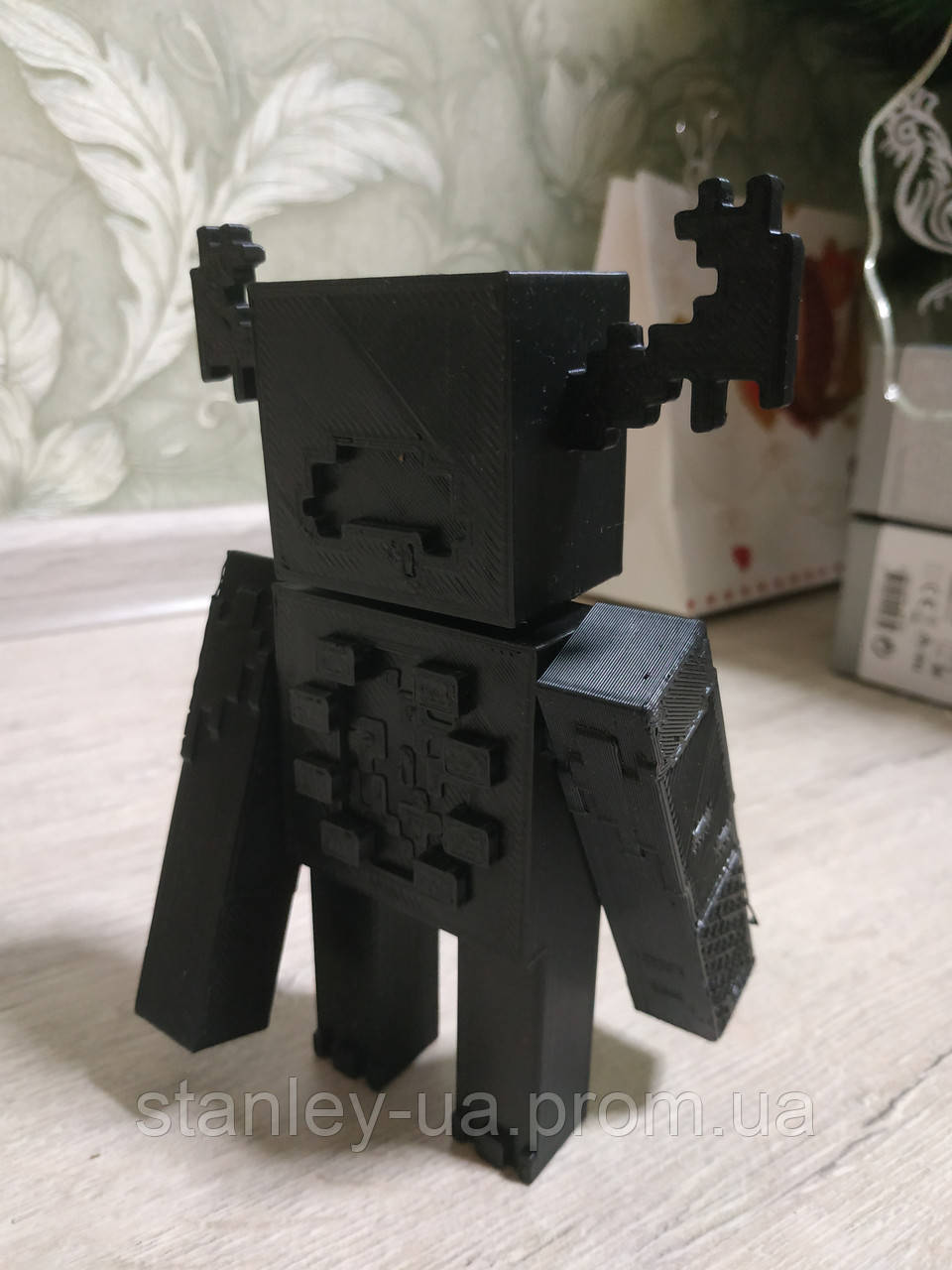 Майнкрафт Варден 15 см Minecraft Warden фігурка Wardena з відомої гри ...