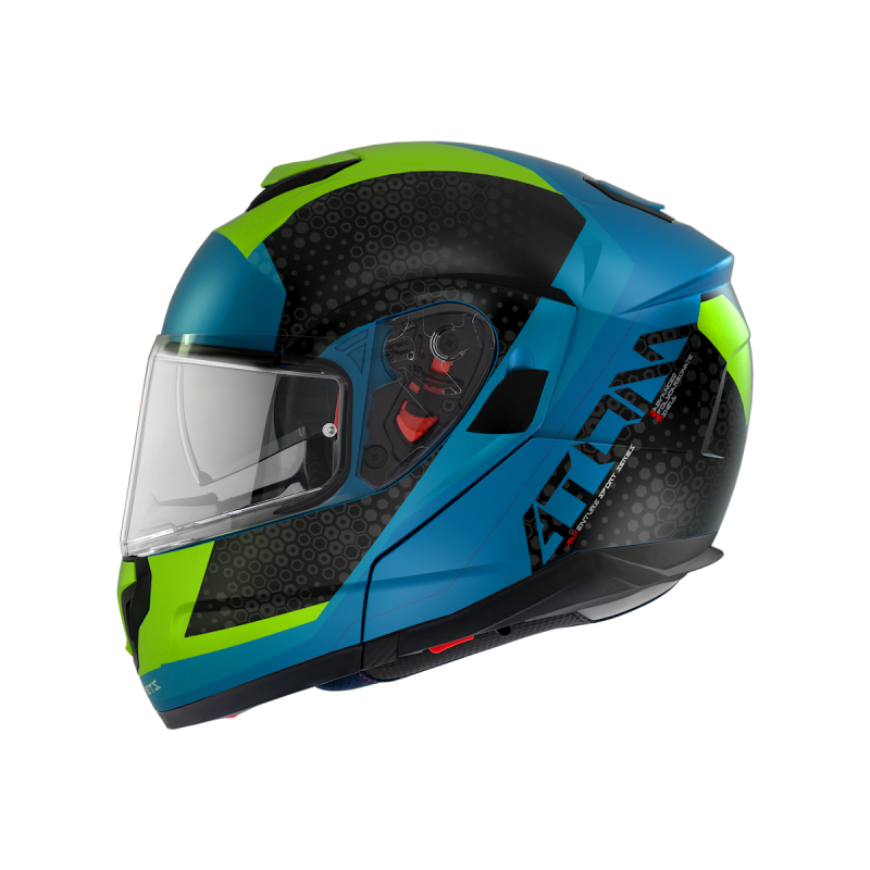 Мотошолом MT ATOM SV Adventure A7 Gloss Blue XS, ціна: 6062 ₴, купити ...