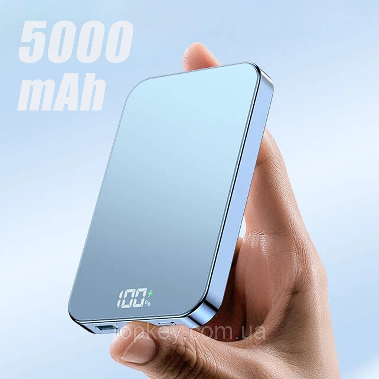 Бездротовий Повербанк MagSafe Power Bank для iPhone 5000mAh 22.5W ...