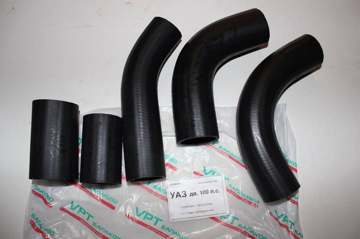 Патрубки радіатора УАЗ 452 469 (з 5 штук) 100 к.с (ID#2043754989), цена ...