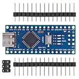 Микроконтроллер Arduino Nano ATMega328P USB TYPE-C: продажа, цена в ...