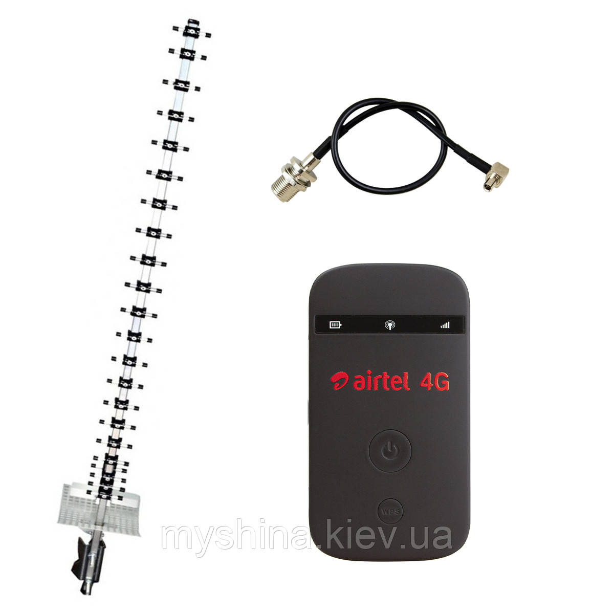 Комплект 4G LTE Wi-Fi роутер ZTE MF90 + 4G/3G GSM Стріла MARKETNET 1700 ...